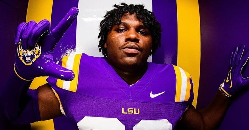 LSU Top 10 DT commit returning for the Bayou Splash - On3