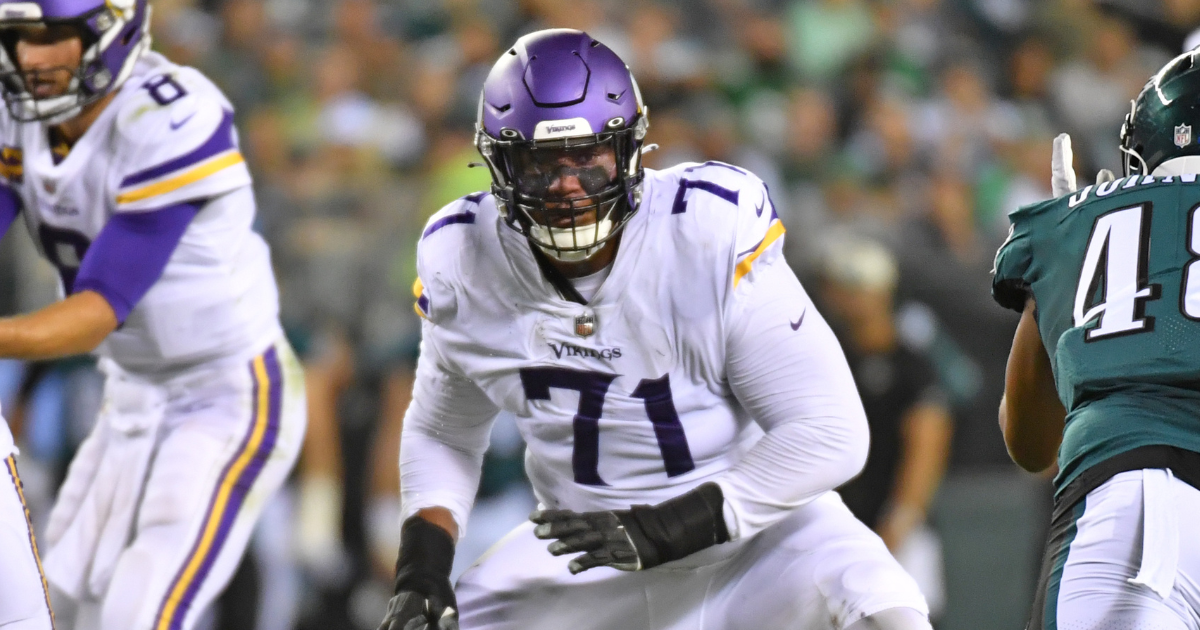 Christian Darrisaw injury update: Vikings announce OT's status for Monday Night Football vs ...