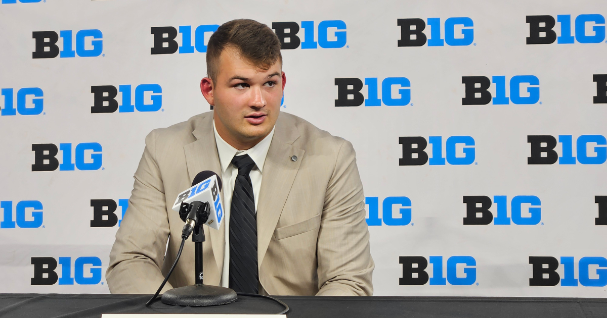 Luke Lachey on Iowa's TE's and his recovery