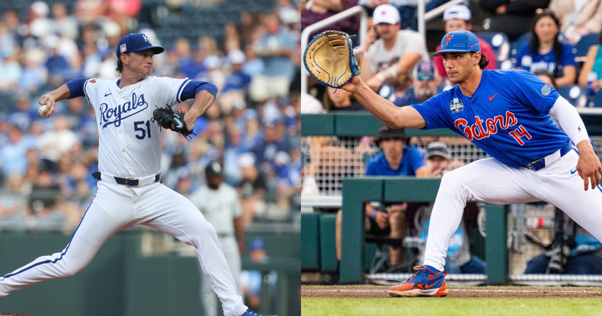 Brady Singer reacts to Royals drafting Jac Caglianone: 'Good idea to ...