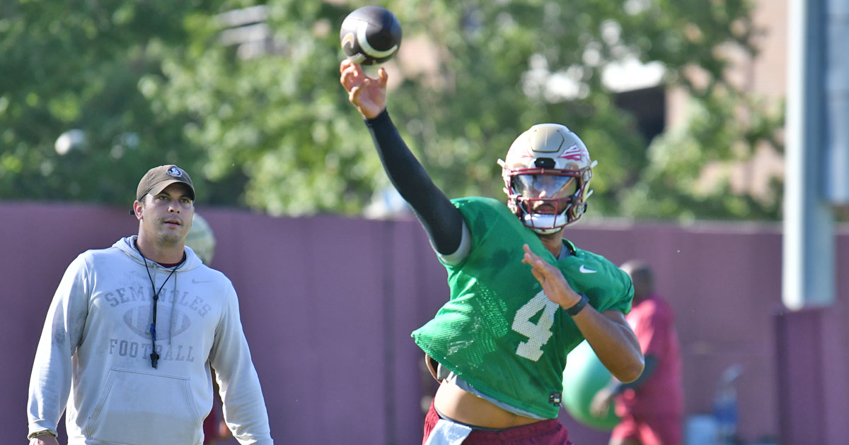 Observations from Day 3, Florida State practice (first day in shells)