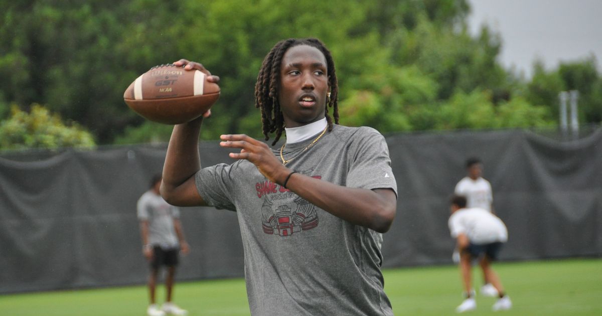 Jayvon Gilmore, 2026 QB, commits to Arkansas Razorbacks - On3