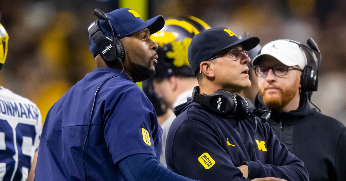 Sherrone Moore reveals how often he still talks to Jim Harbaugh - On3