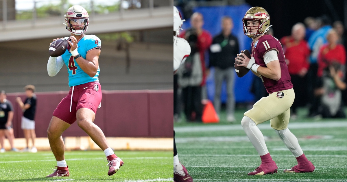 DJ Uiagalelei describes the competition between him, Brock Glenn in FSU ...