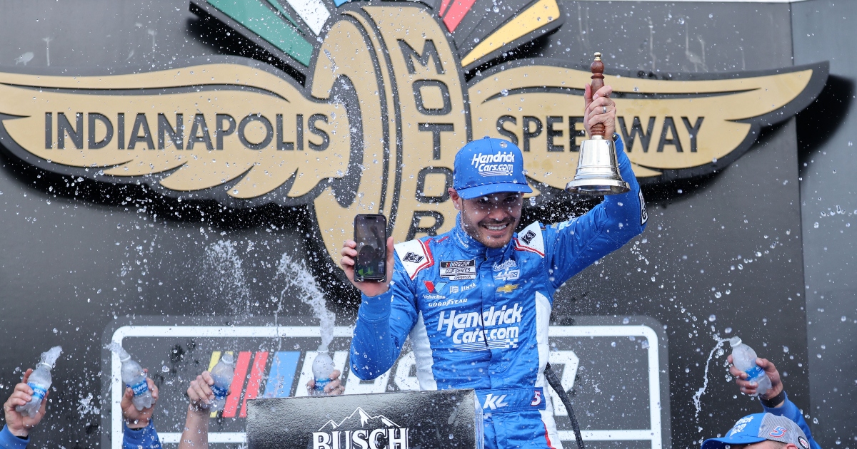 Olympic gold medalist Dan Jansen helps train, mold Kyle Larson ...