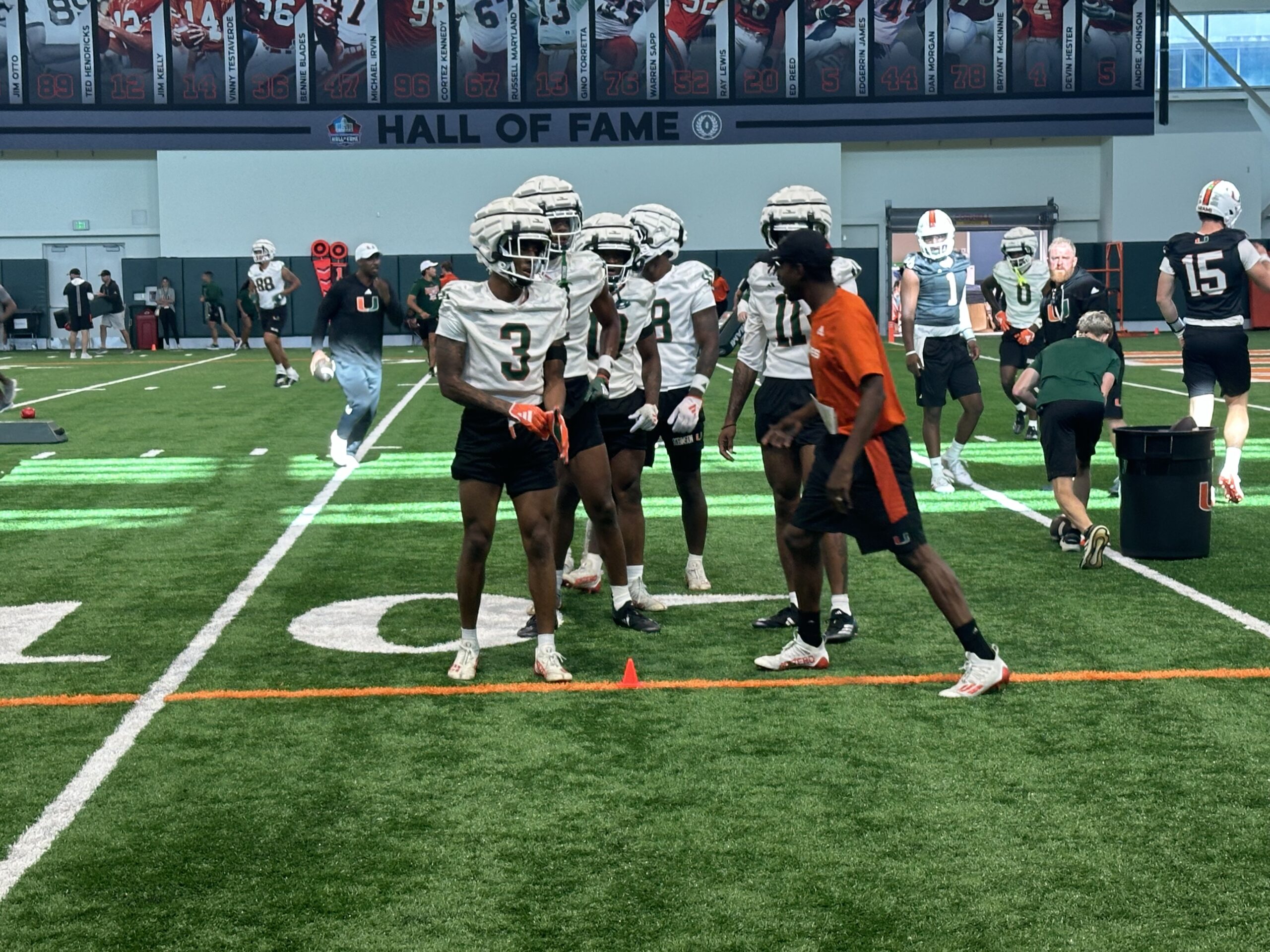 Miami holds Aug. 1 fall practice: News and notes