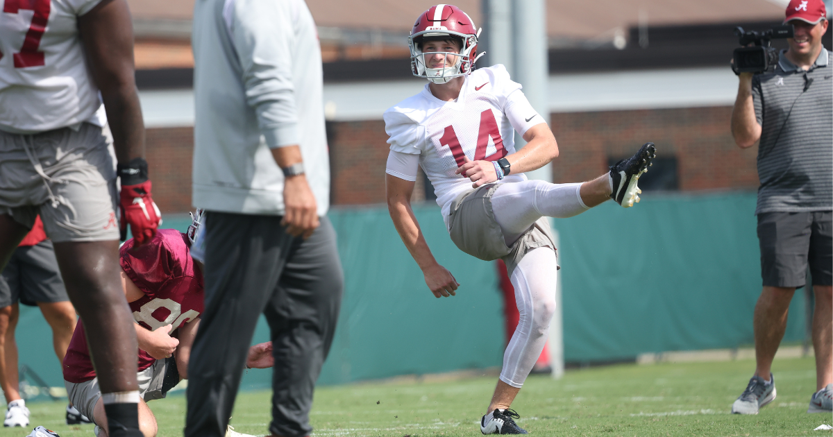 Alabama Football: Practice photos, video from Day 1 of fall camp