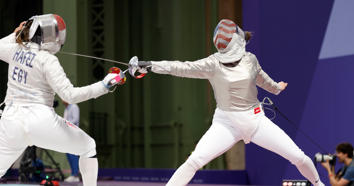 Egyptian fencer Nada Hafez unveils she's competing at Olympics while ...