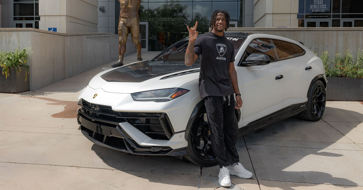 Texas football players Isaiah Bond, Michael Taaffe land Lamborghini NIL ...