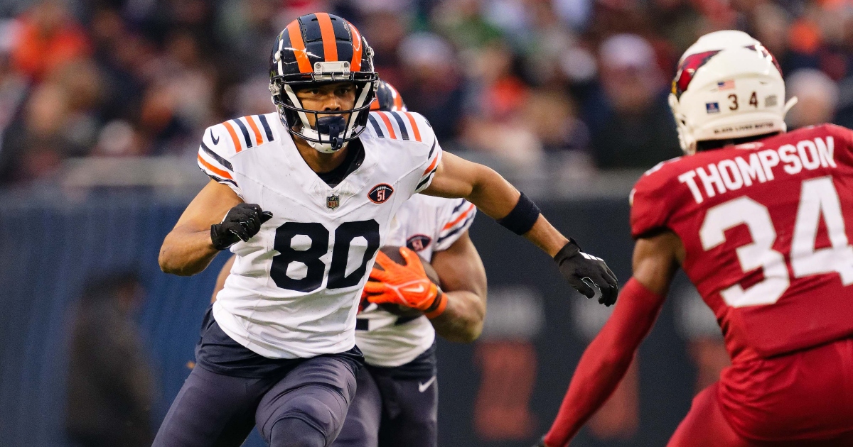 Bears WR Collin Johnson lights up stat sheet with electric Hall of Fame ...
