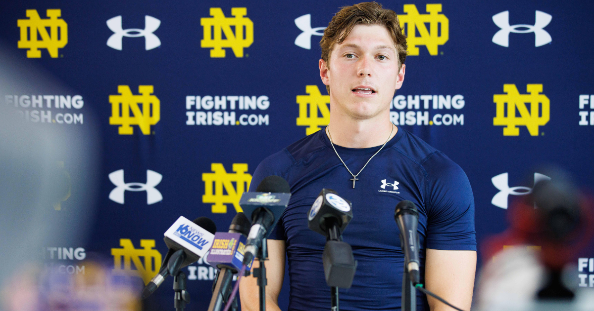 How Mitch Jeter has settled in, looks like elite kicker at Notre Dame How Mitch Jeter has settled in, looks like elite kicker at Notre Dame