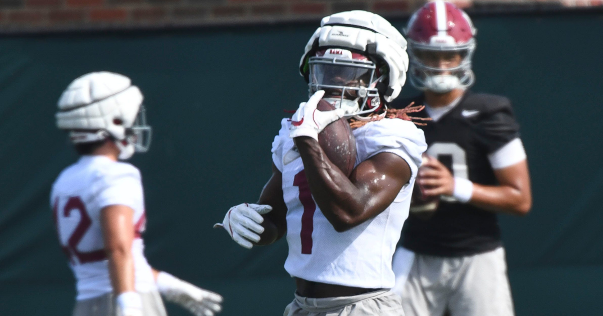 'Imposing' Kendrick Law brings physicality to Alabama WR room