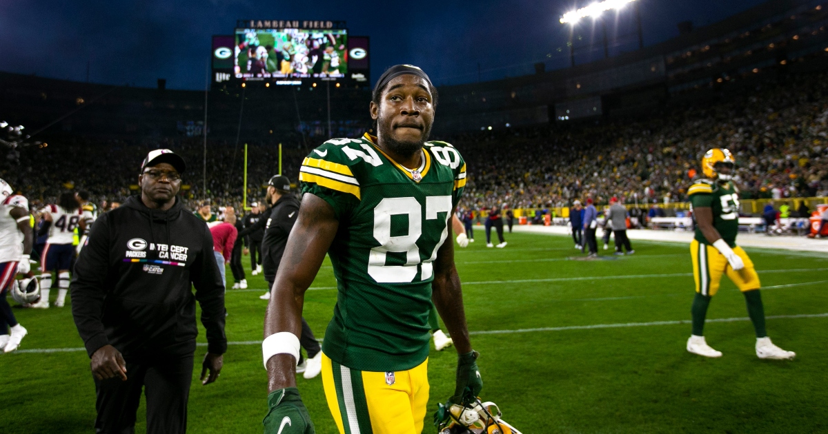 Jordan Love predicts breakout season for Romeo Doubs this year