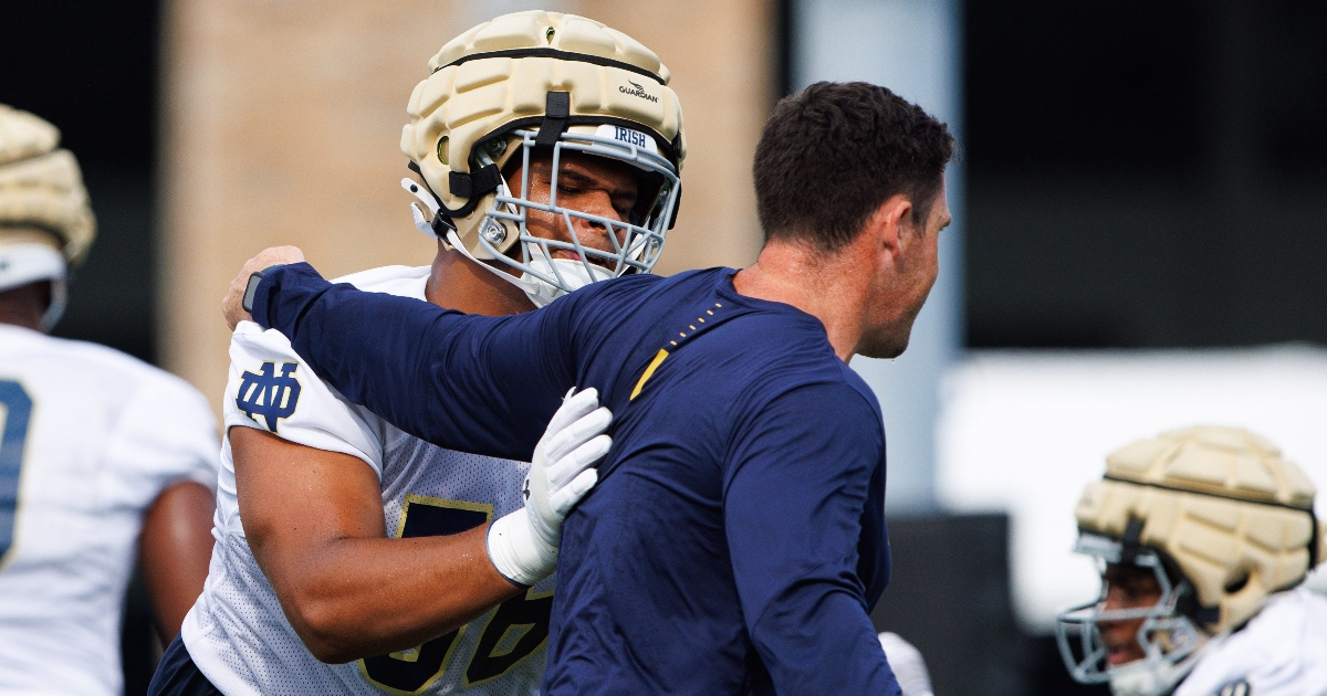 Notre Dame football CFP first-round practice observations: Offense