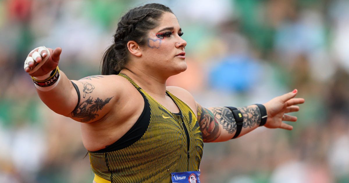USA shot putter Chase Jackson arrives at Olympics to find none of her ...