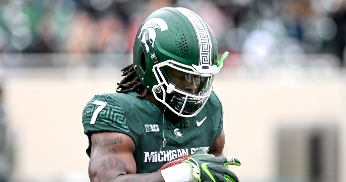 Michigan State LB Jordan Turner ejected for targeting vs. Michigan ...