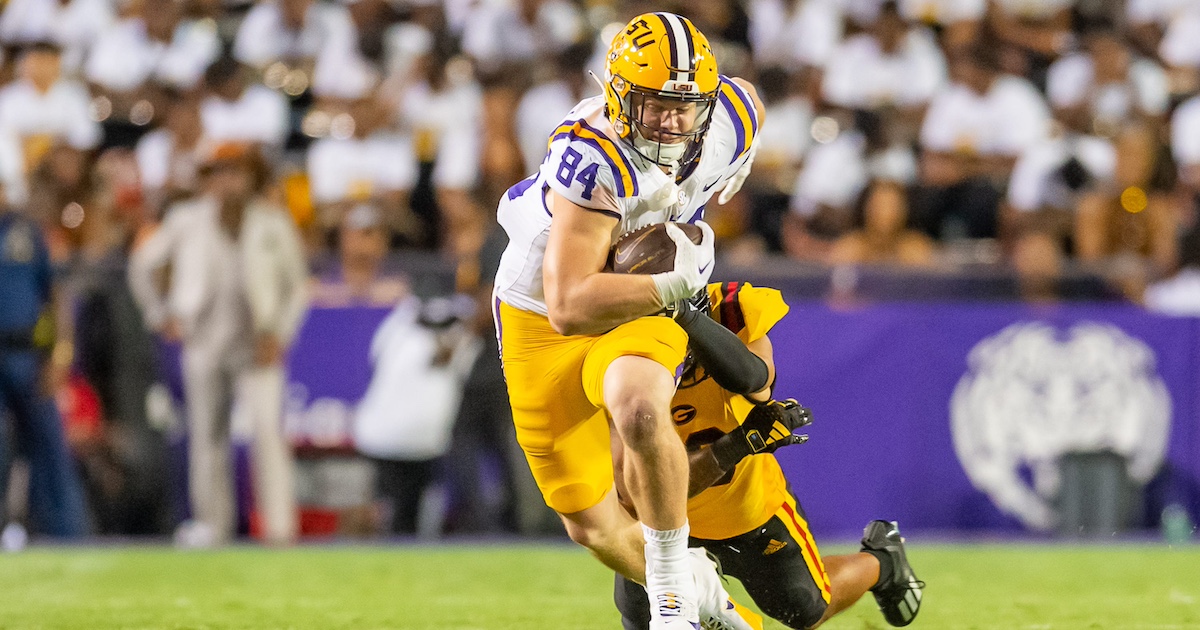 Former LSU tight end Mac Markway transfers to Nebraska - On3