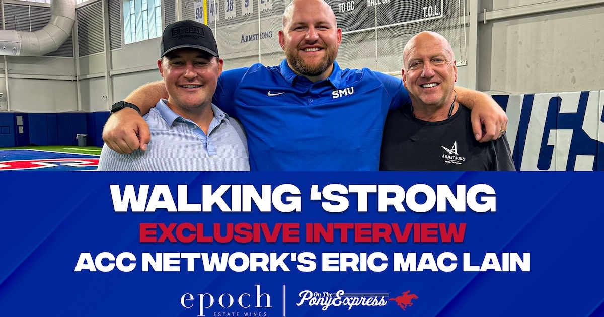 Walking 'Strong Podcast: ACC Network's Eric Mac Lain talks SMU - On3