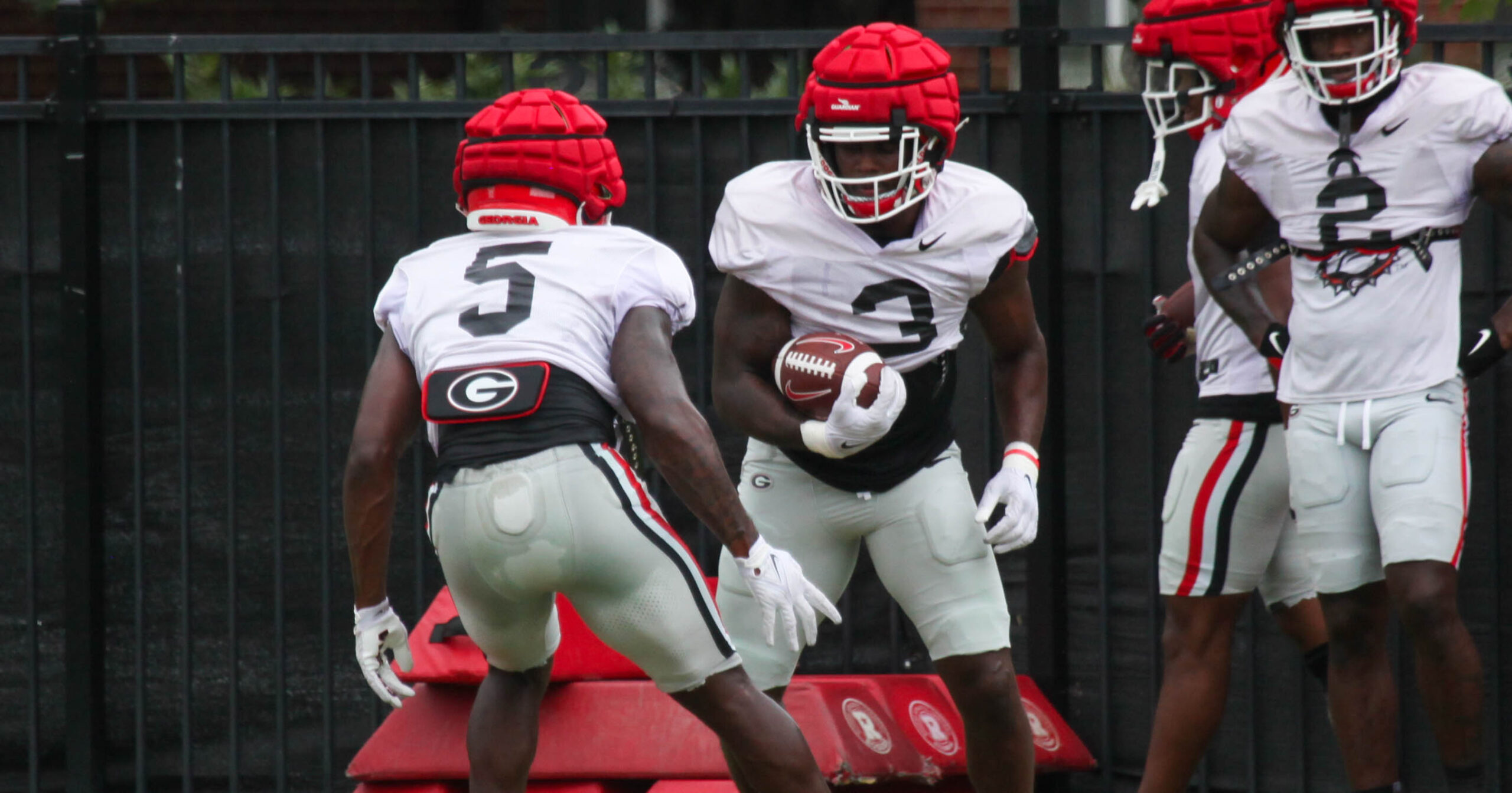 CJ Allen, Raylen Wilson taking next step as young veterans of Georgia ...