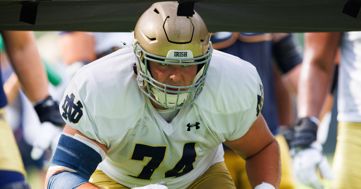 Billy Schrauth injury: Update emerges on Notre Dame OL's status for ...