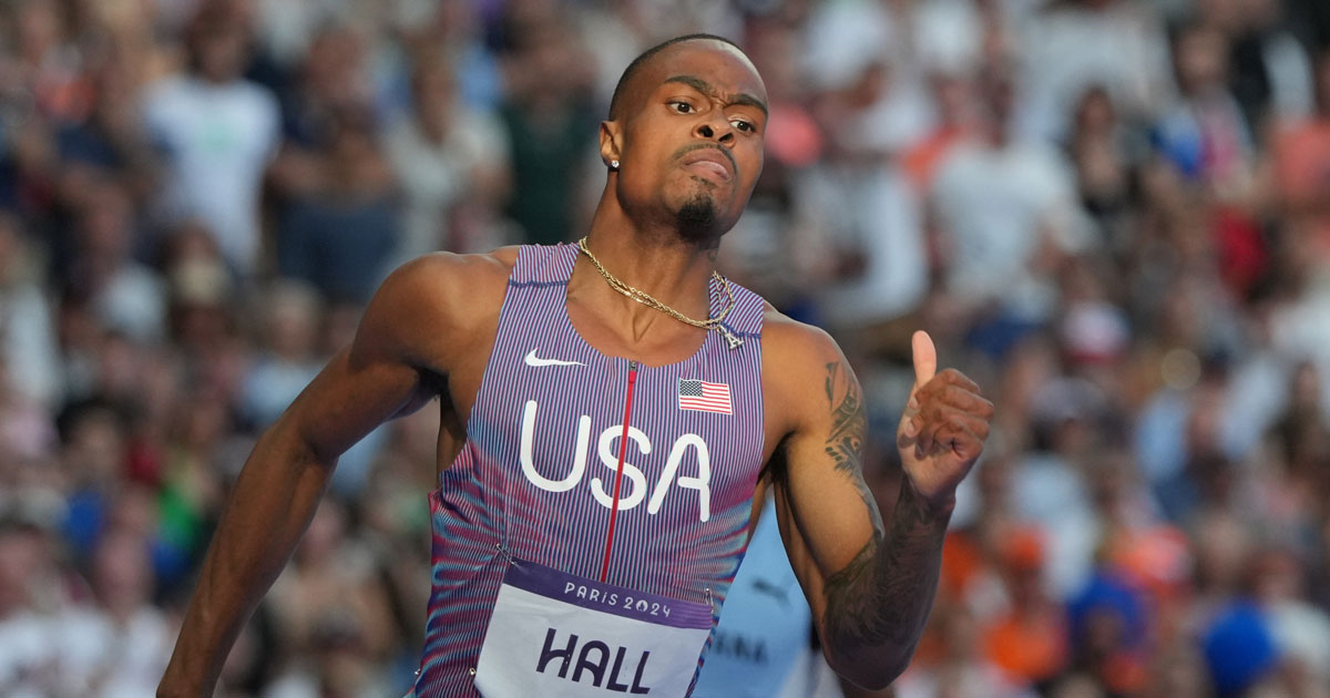 Quincy Hall wins gold medal with epic comeback in men's 400-meter final ...