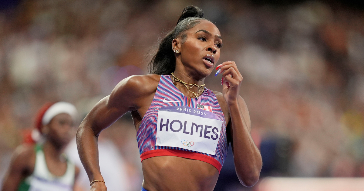 Alexis Holmes advances to 400-meter finals at the Olympics