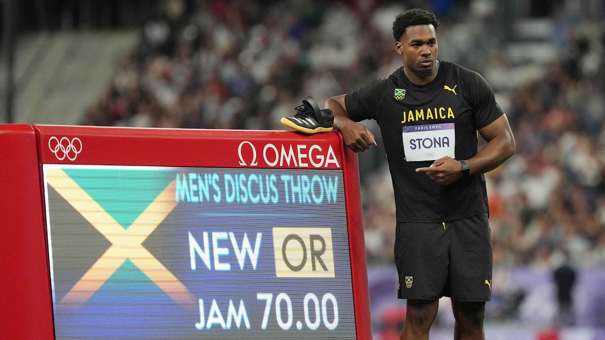 Arkansas thrower, NFL hopeful Roje Stona sets Olympic discus record ...