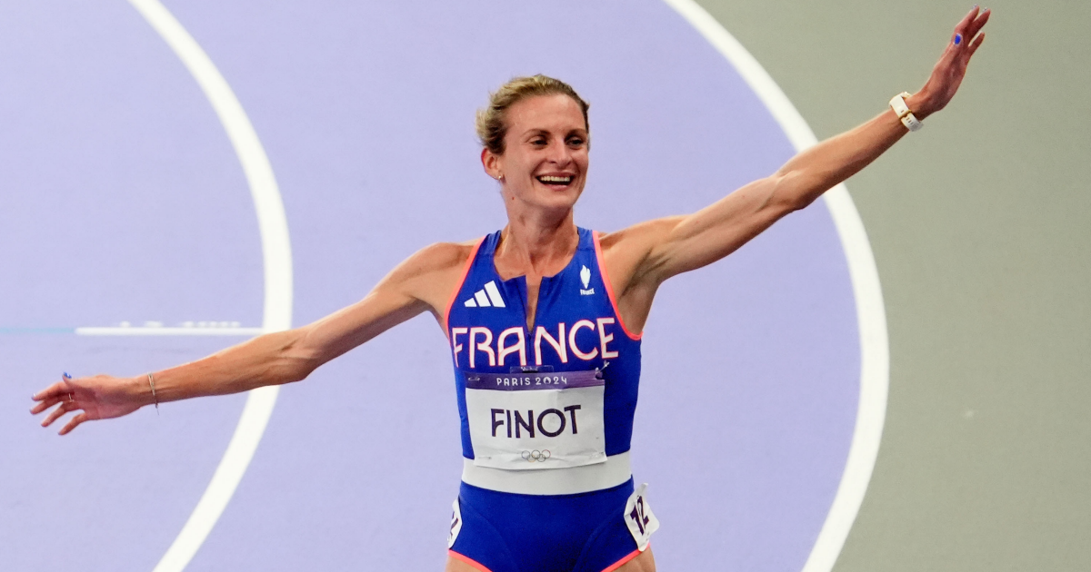 French Olympian Alice Finot proposes to boyfriend following 3000m ...