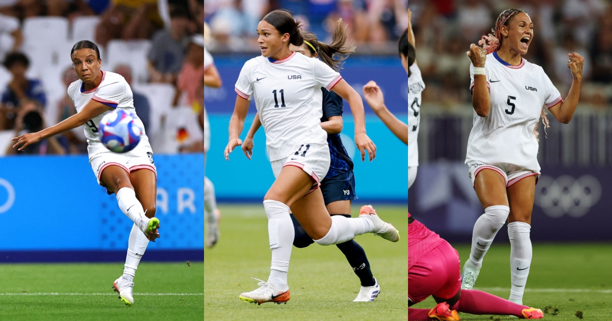 Team USA trio Mallory Swanson, Sophia Smith, Trinity Rodman announce ...