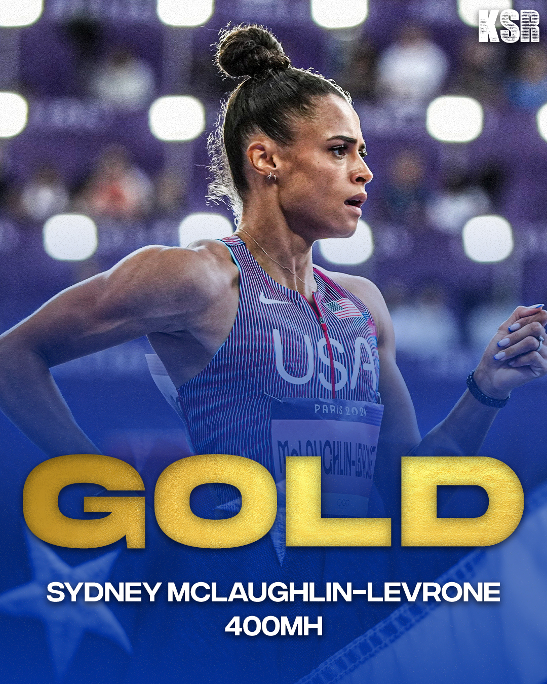 Sydney McLaughlin-Levrone wins gold in 400m hurdles, sets new World Record