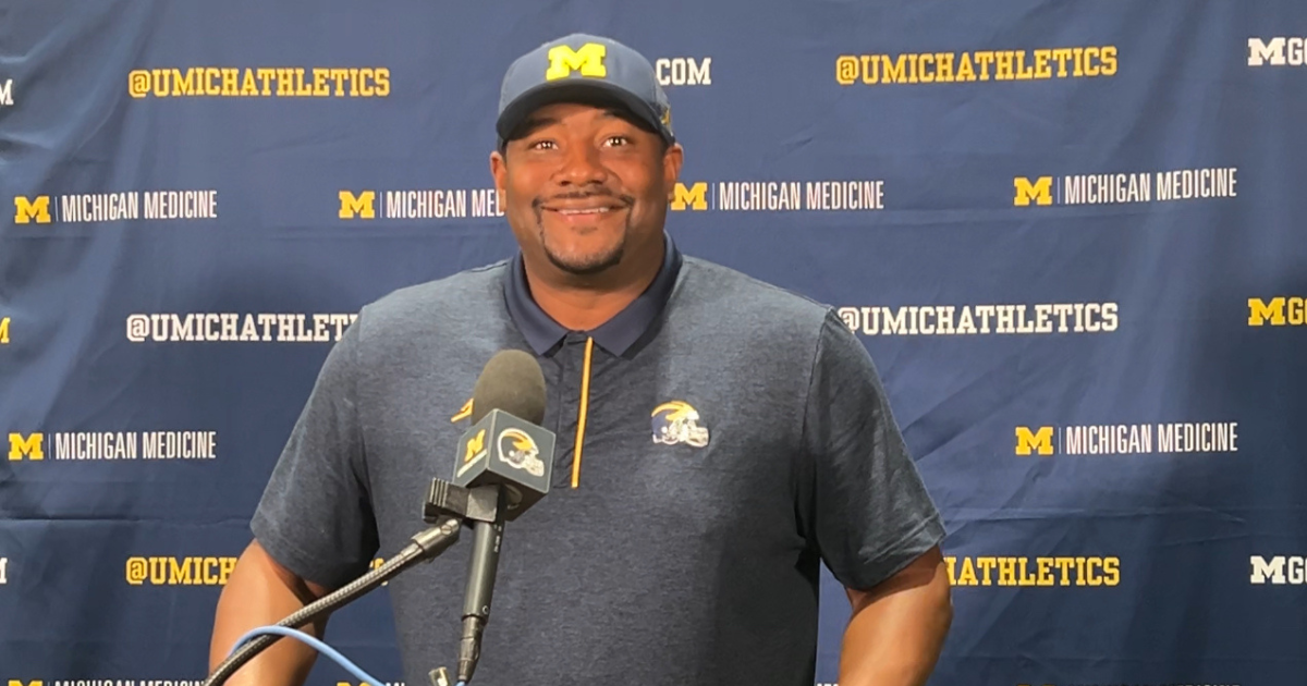 Michigan football: Ron Bellamy talks WRs, fall camp