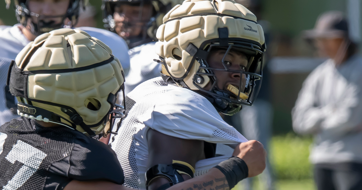 Photo gallery: Purdue training camp practice No. 8 - On3