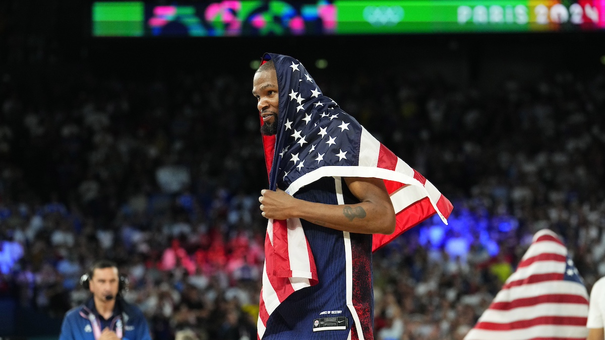 Kevin Durant becomes most decorated men's basketball olympian with 4th ...