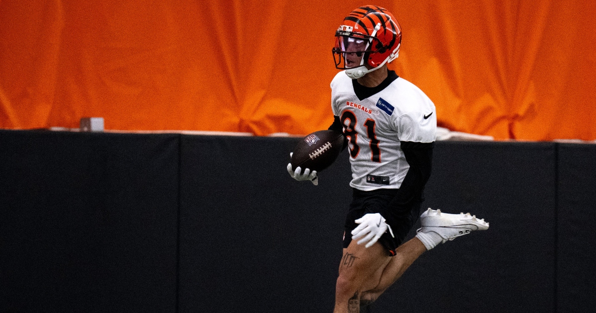 Bengals wide receiver Jermaine Burton scores first NFL touchdown vs ...