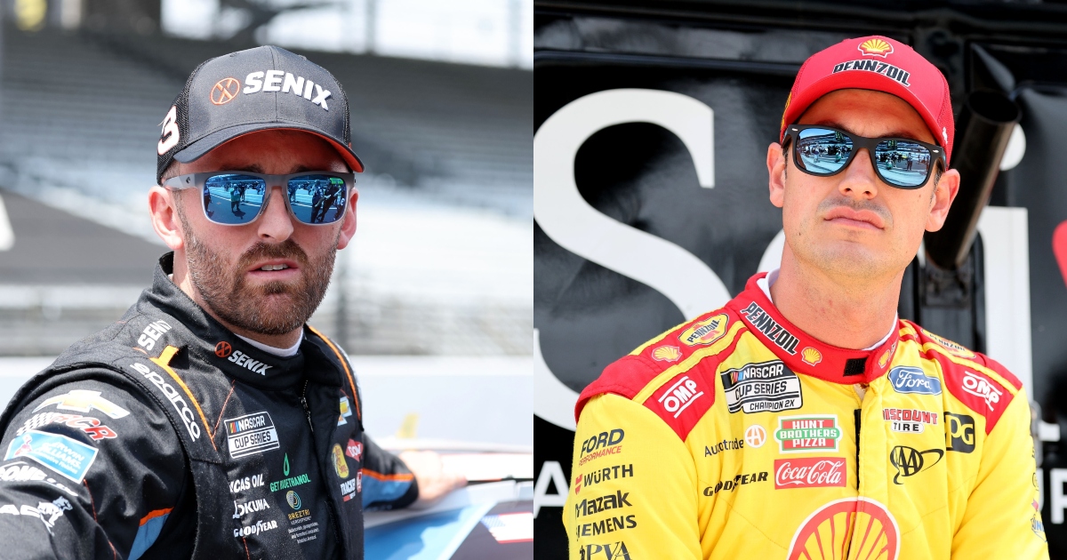 Austin Dillon calls out Joey Logano for revving engine on pit road near ...