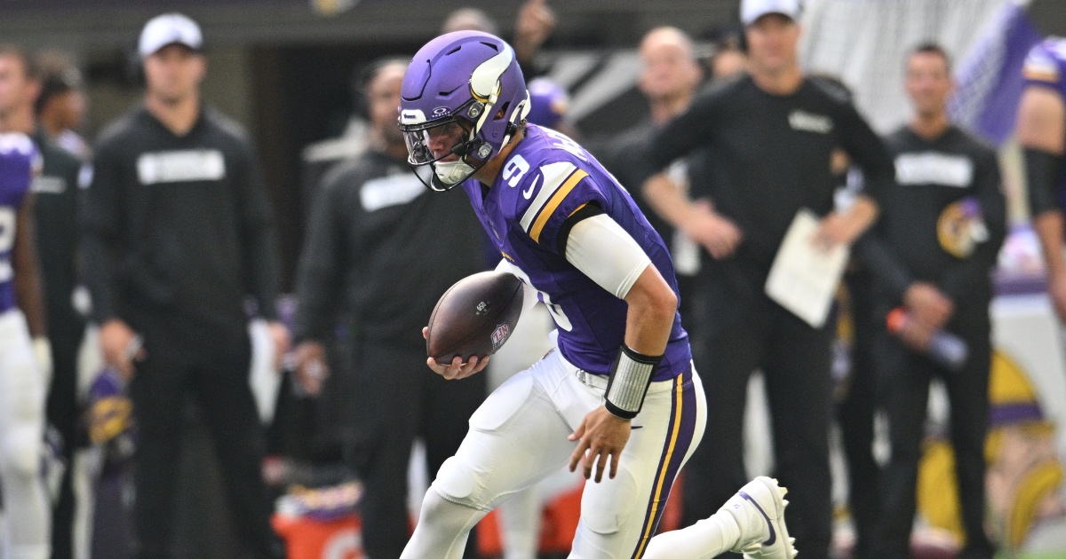 J.J. McCarthy to miss Vikings practice due to knee soreness - On3