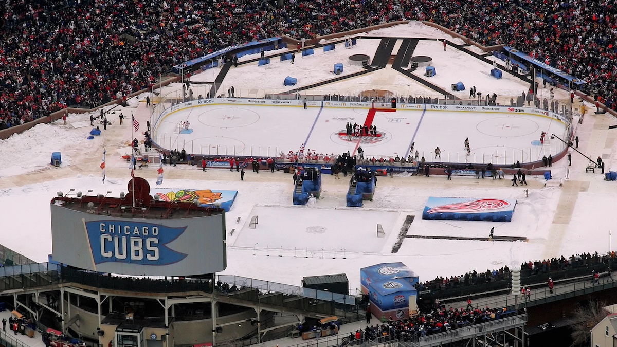 Big Ten Conference to host hockey doubleheaders at Wrigley Field