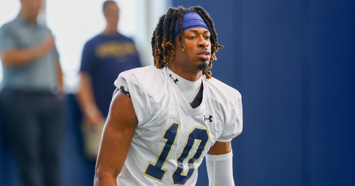 How WR Kris Mitchell has 'elevated' his game in short time at Notre Dame