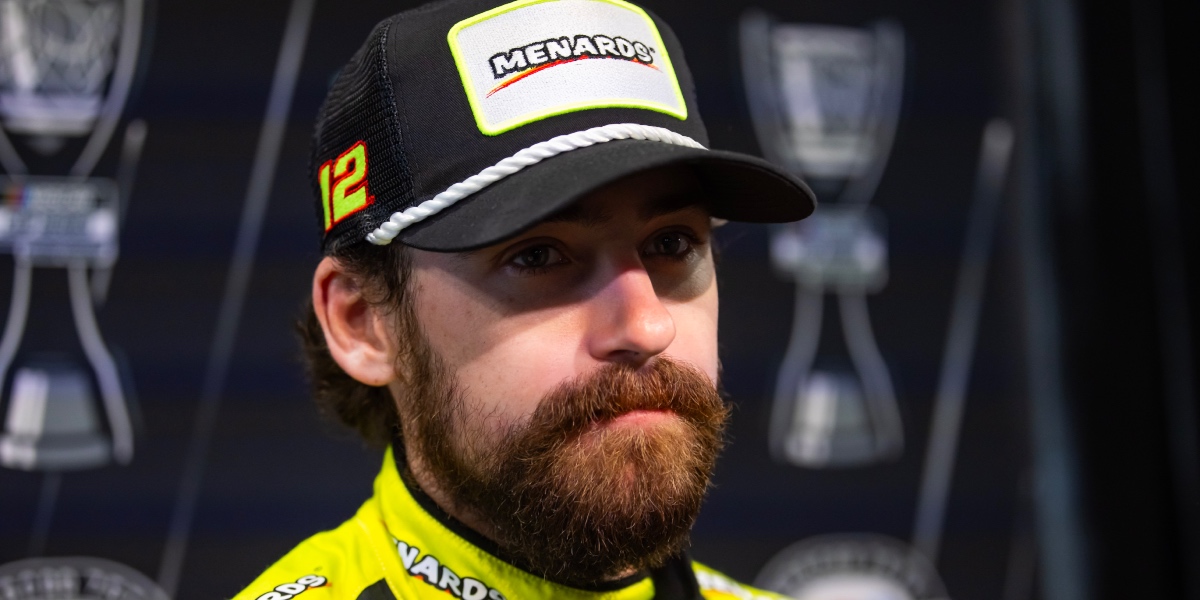 Ryan Blaney reacts to Tyler Reddick flip after seeing it for first time ...