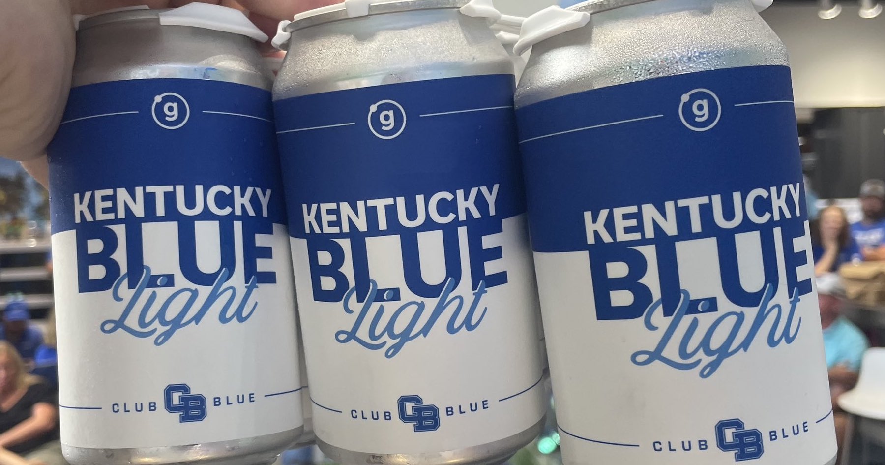Details on Kentucky Blue Light - Club Blue's new beer for UK's NIL ...