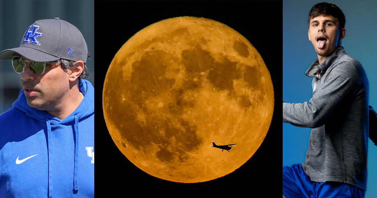 KSR Today: Super Blue Moon over Kentucky 11 days before kickoff