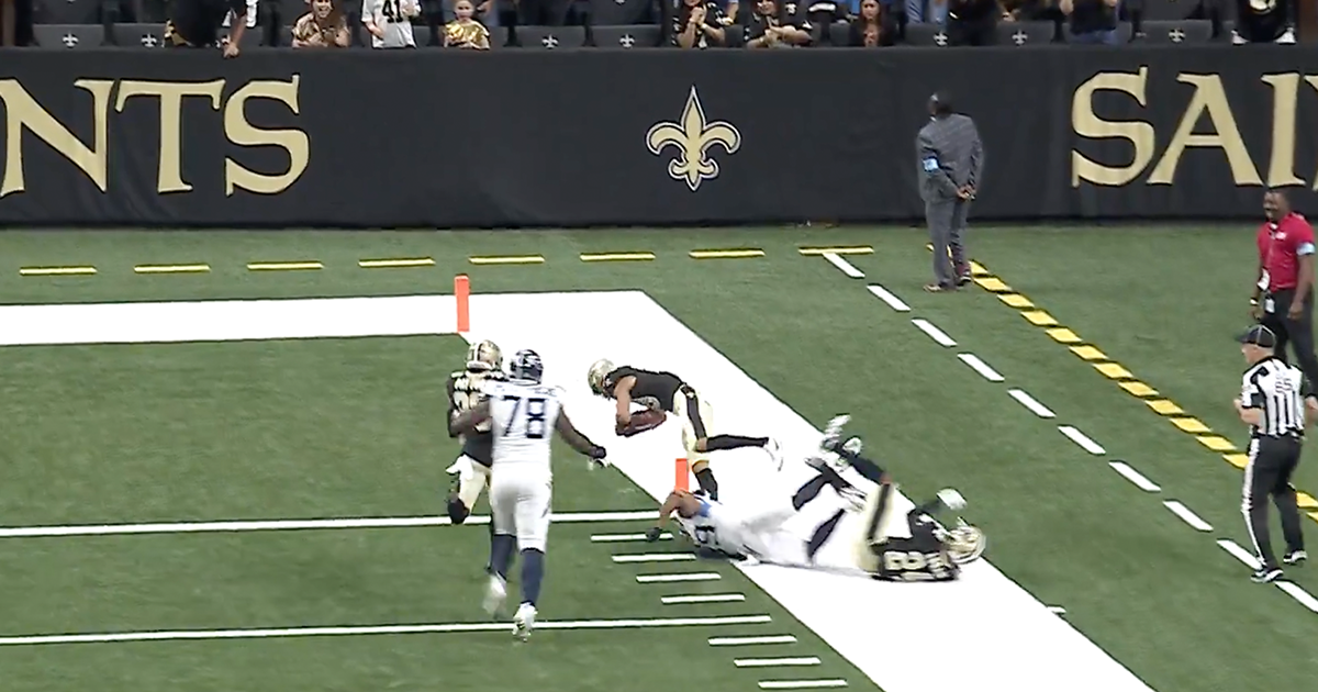 Samson Nacua returns Titans FG attempt for near-kick six on wild play ...