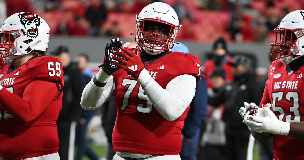 NC State offensive line blending new with old - On3