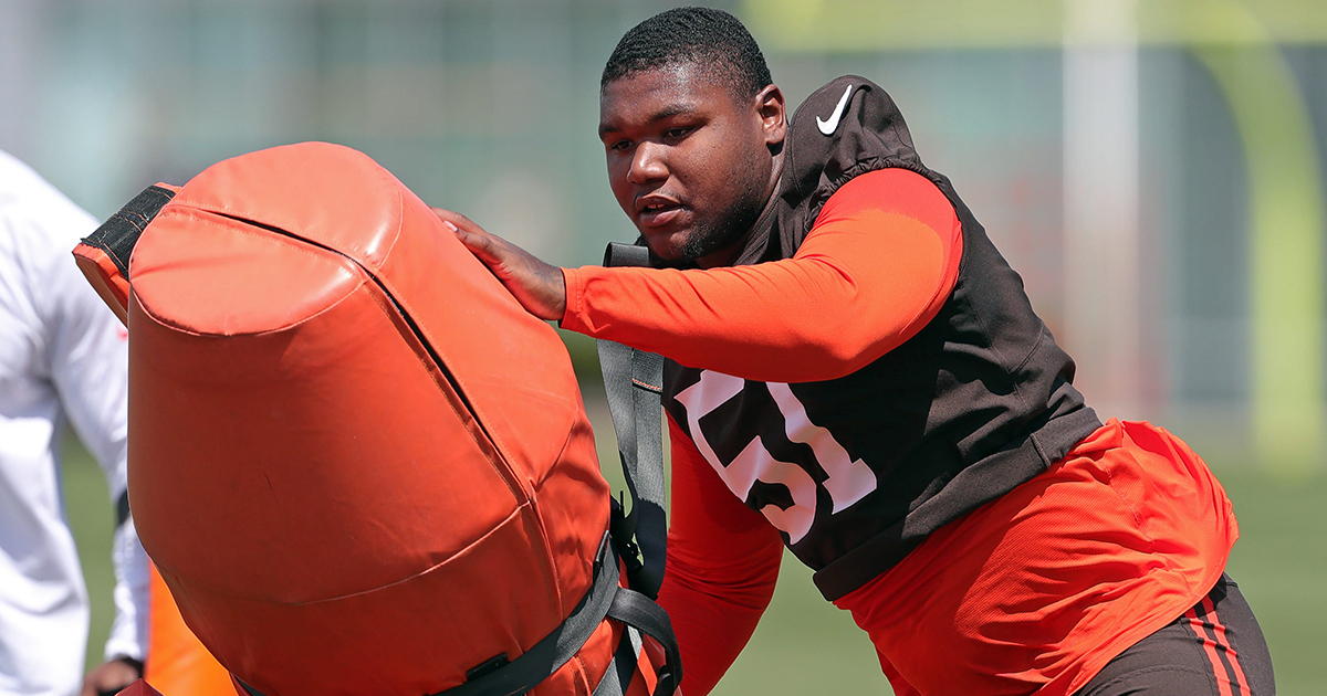 NFL places Browns DT Mike Hall on commissioner's exempt list after ...