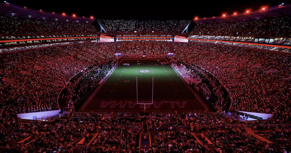 Alabama adding on-field sponsor logos at Bryant-Denny Stadium