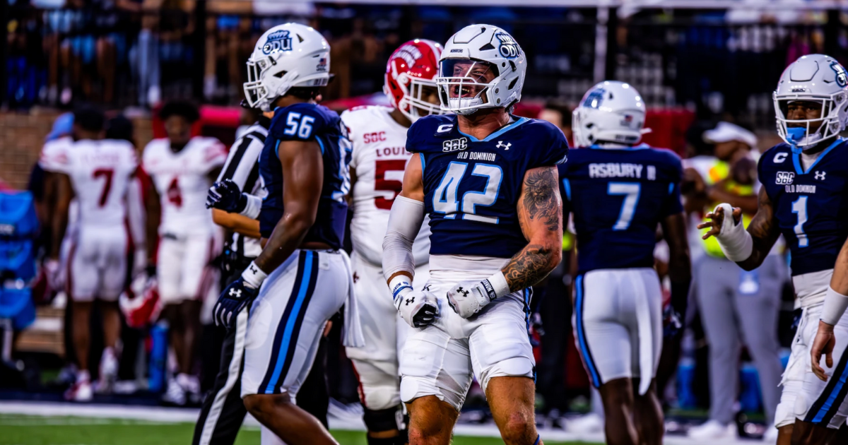 Jason Henderson, ODU's top tackler, is a player that gives South ...