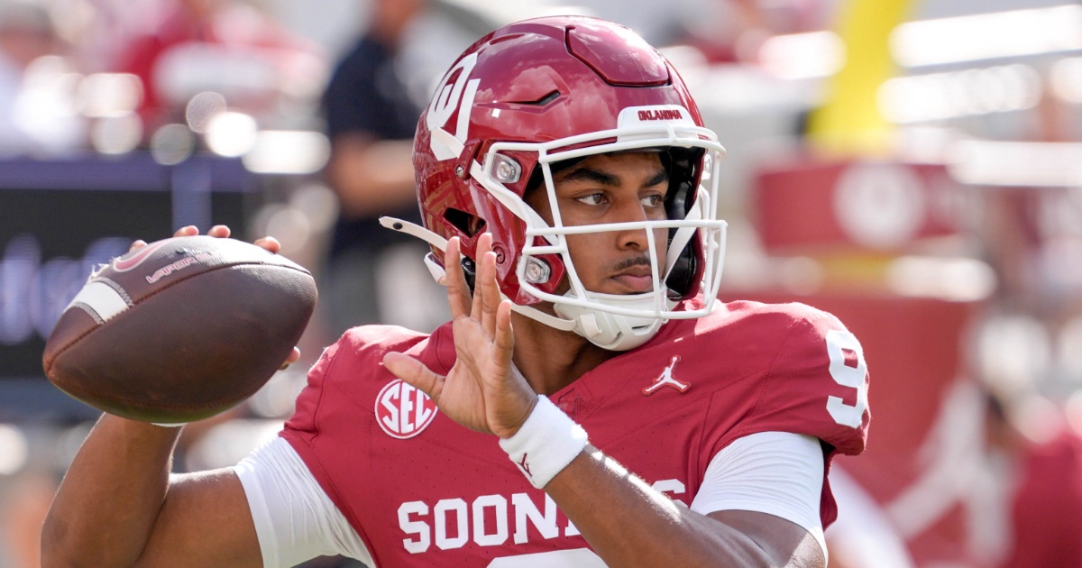 Brent Venables names Michael Hawkins Jr. starting quarterback vs Auburn ...