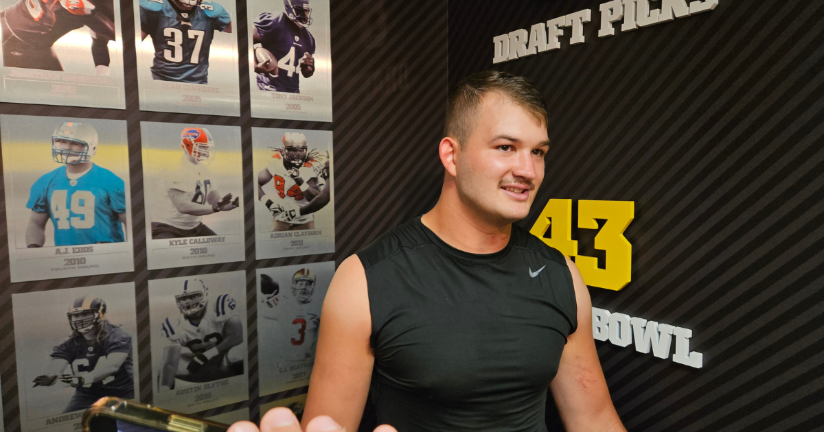 Luke Lachey happy to be back on the field