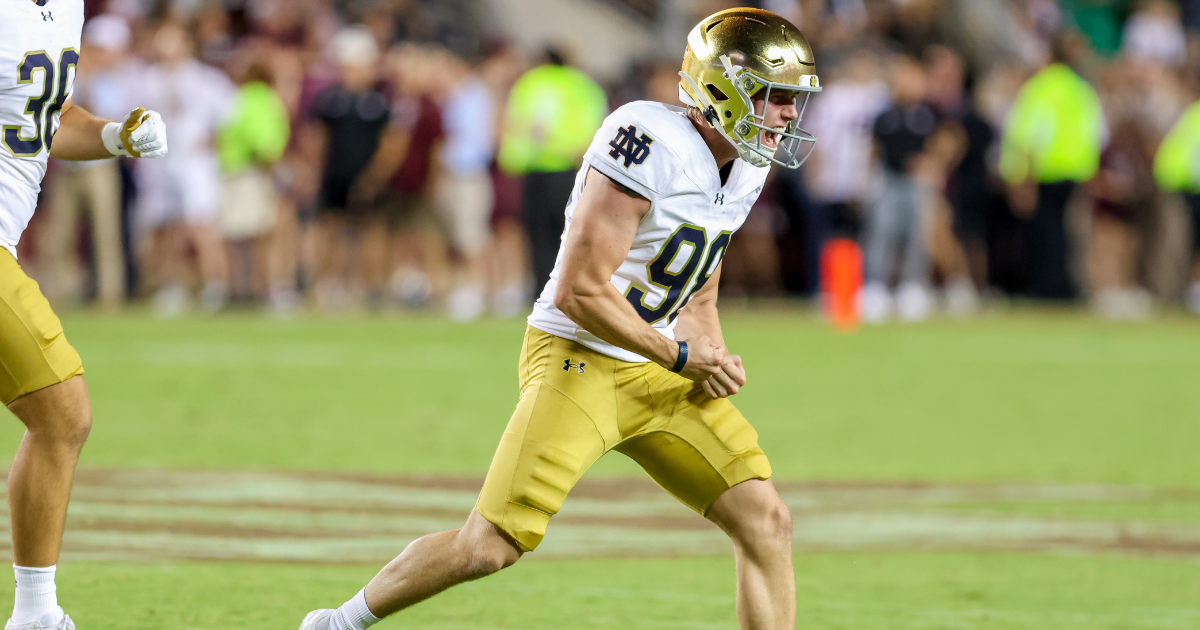 Mitch Jeter injury update: The latest on Notre Dame's starting kicker Mitch Jeter injury update: The latest on Notre Dame's starting kicker