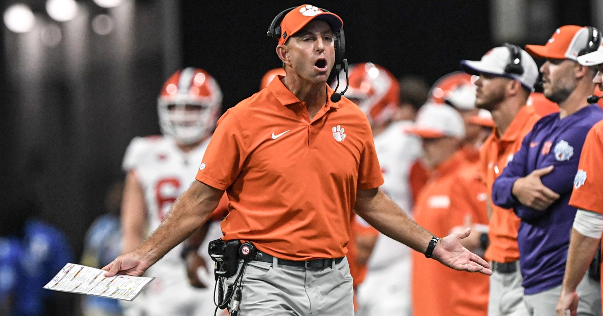 Clemson coaching staff 'flunked' getting Tyler Brown involved, per Dabo ...